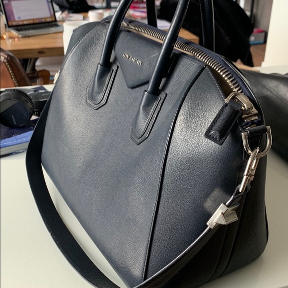 Bags | Givenchy Large Antigona Bag Limited Edition Blue | Poshmark
